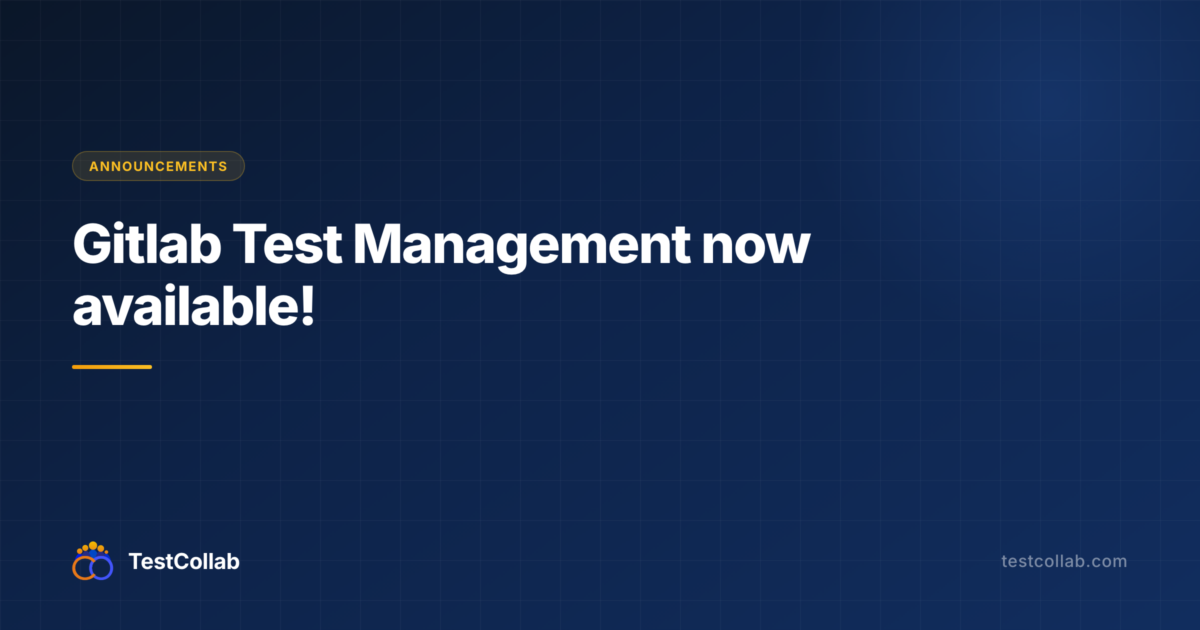 Gitlab Test Management now available!